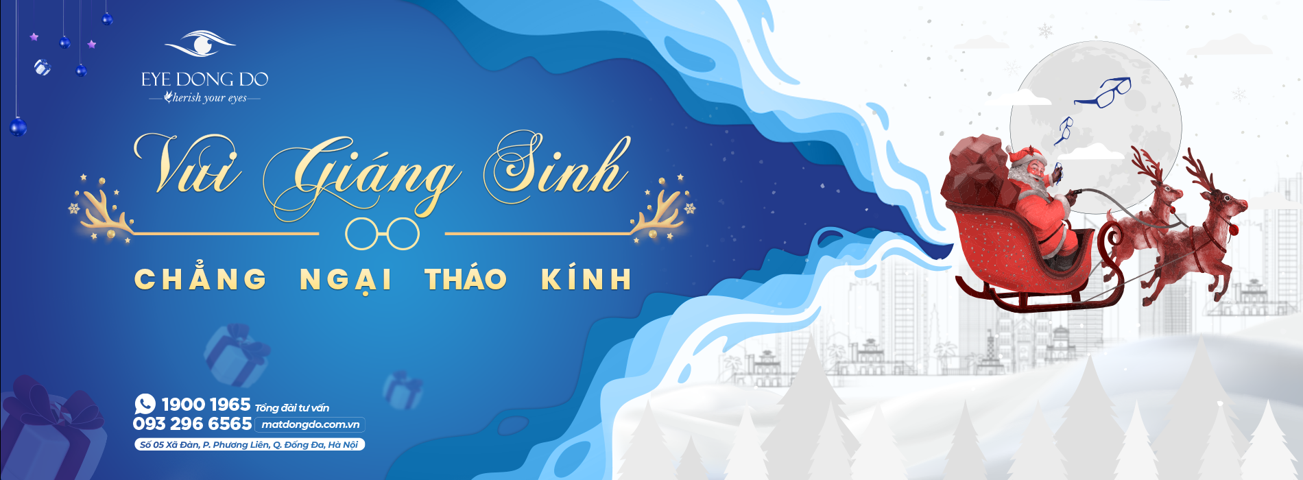 Vui Giáng sinh - Chẳng ngại tháo kính
